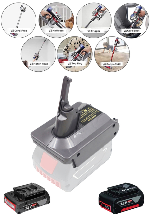 BOSCH akkumulátor adapterek :: 3dsolutions